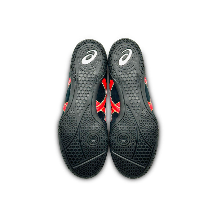 ASICS EX-EO wrestling shoes black/red | WrestlerStore